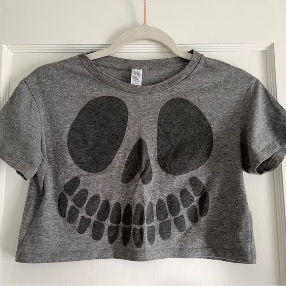 Urban Outfitters | Tops | Urban Outfitters Skeleton Crop Top | Poshmark